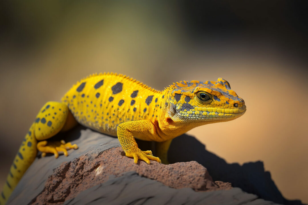 The Mysterious World of the Yellow Spotted Lizard